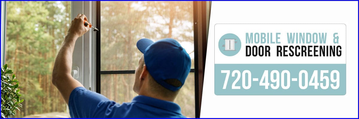 Mobile Window and Door Rescreening Does Window Screen Repair in ...